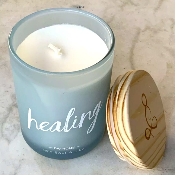 DW Home | Accents | Dw Home Candle Healing Sea Salt Lilly Scented ...